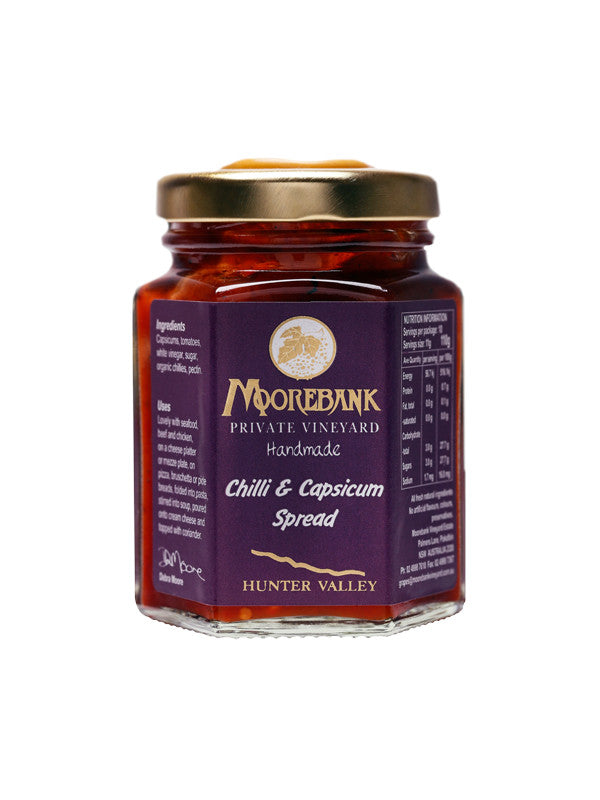 Chilli & Capsicum Spread – Moorebank Private Vineyard